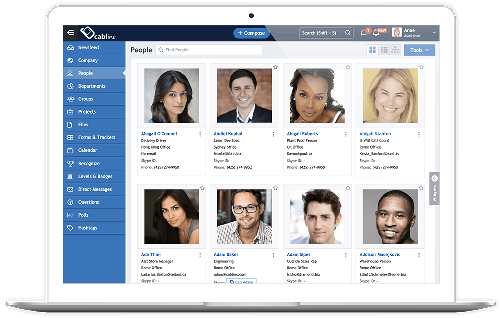Employee Directory Online Company Directory MangoApps